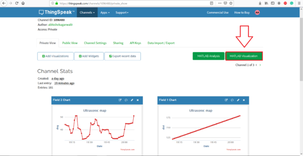Blog | 2D Mapping With Arduino & ThingSpeak | MATLAB Helper