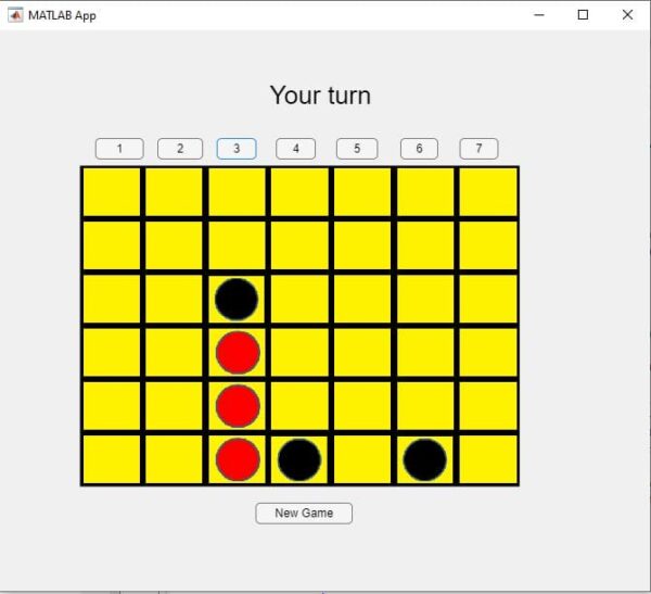 Connect Four With App Designer | MATLAB Helper