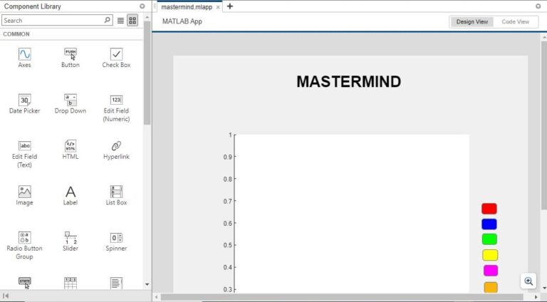 Blog | Mastermind Game With App Designer | MATLAB Helper